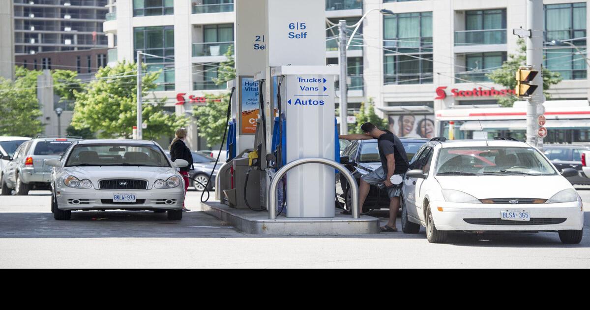 Toronto gas prices rise 2 cents a litre