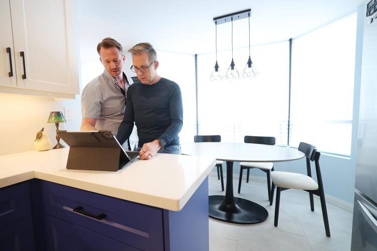 Home makeover: Couple reinvents corner-condo living space