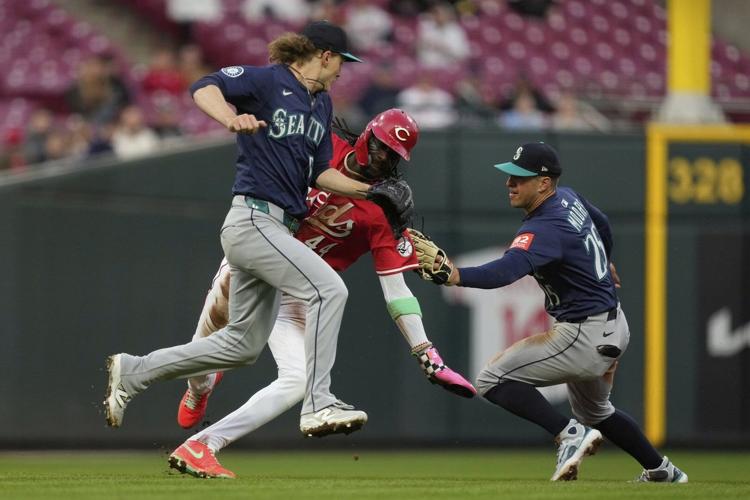 Raleigh and Miller lead the Mariners past the Reds 5-3