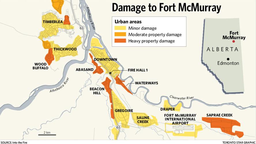 A year after fires, Fort McMurray has come a long way