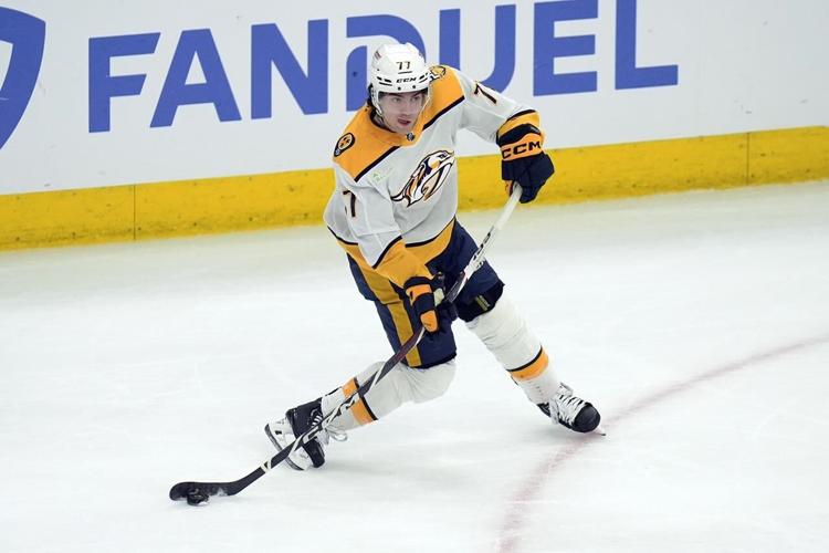 Forsberg gets 10th career hat trick, sets Nashville scoring record as ...