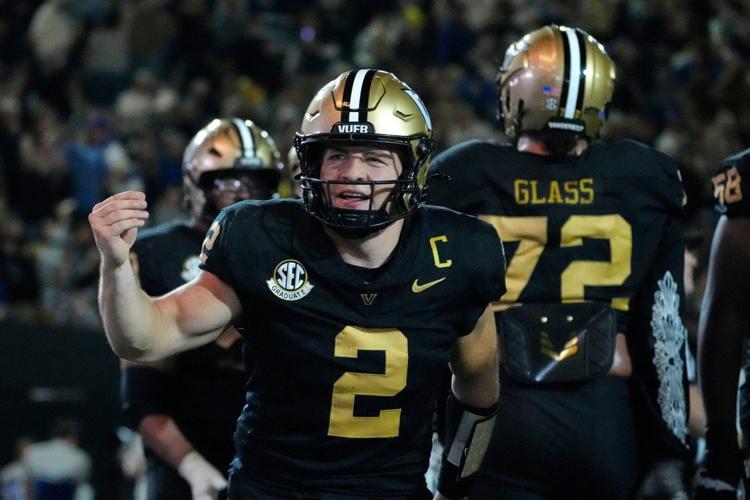 Diego Pavia standing tall leading No. 12 Vanderbilt to historic season