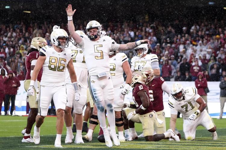 Coming off upset of Florida State, Georgia Tech faces city rival ...