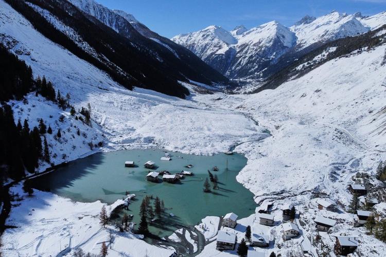 This Swiss village has been swamped and now it’s snowed under. They’re ...