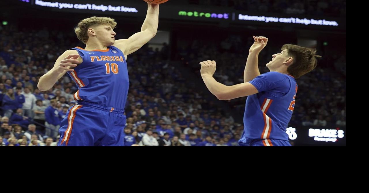 Koby Brea hits seven 3-pointers as No. 10 Kentucky hands No. 6 Florida ...