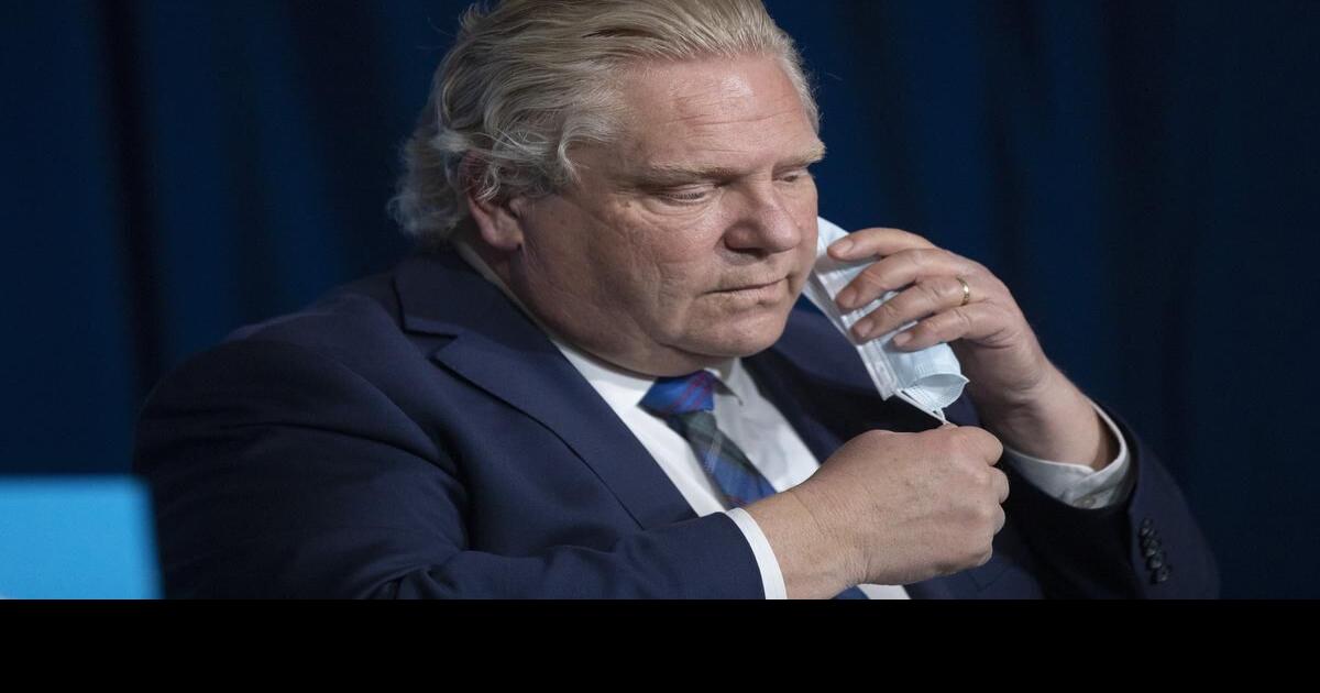 Doug Ford, ‘sorry’ doesn’t cut it and tears don’t count