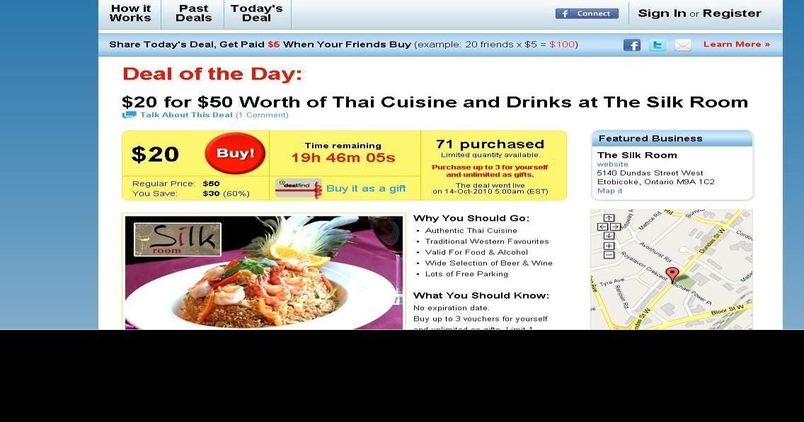 What's the deal with Dealfind.com?