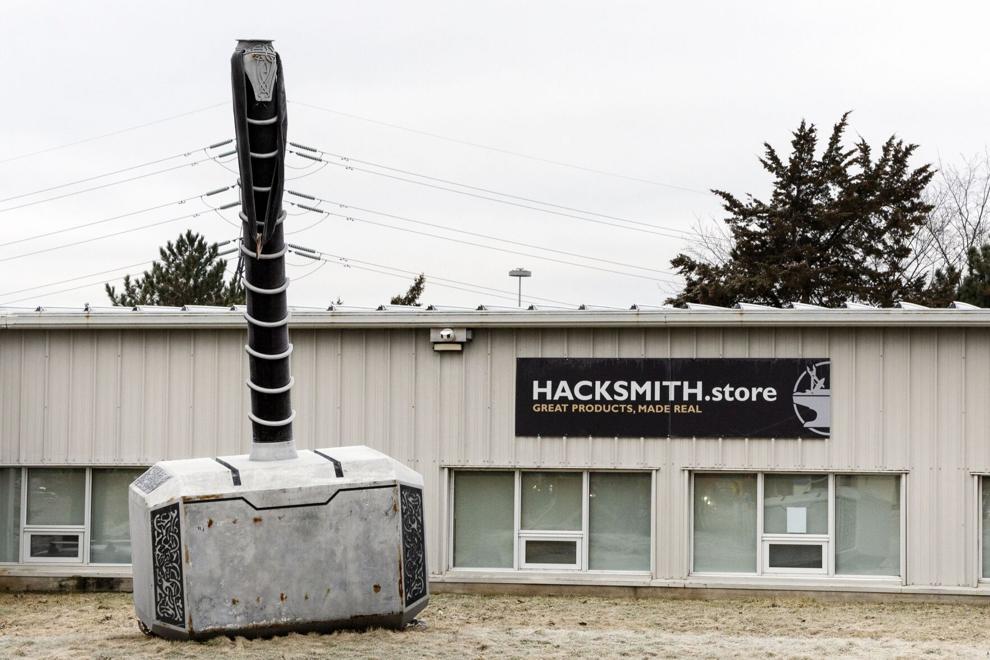 James Hobson, a.k.a the Hacksmith, is Mr. Superhero