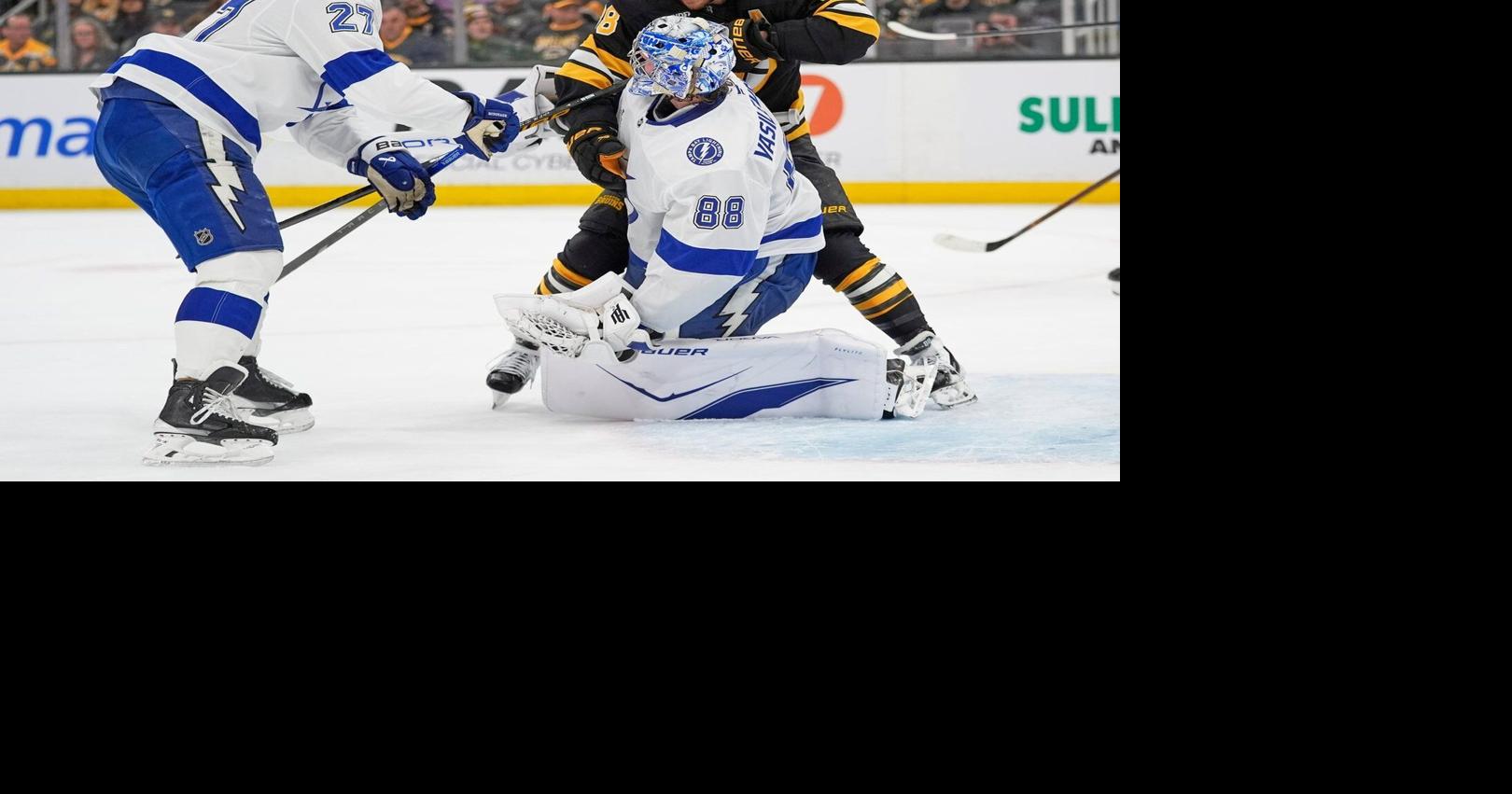 Emil Lilleberg scores late as Lightning beat Bruins 2-1; Boston ...