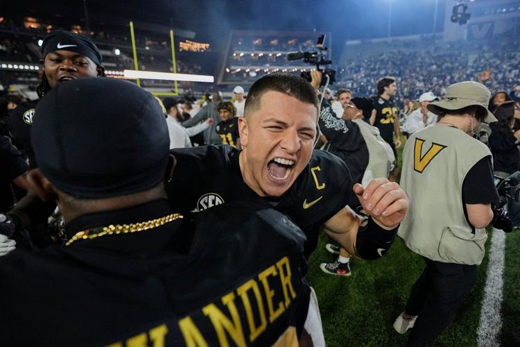 Diego Pavia standing tall leading No. 12 Vanderbilt to historic season