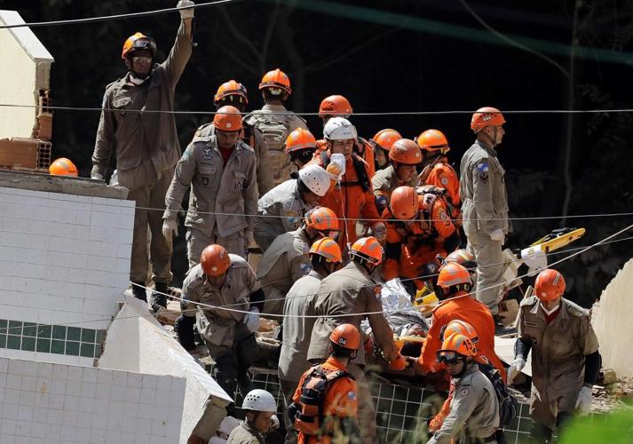 Collapse of buildings in Rio kills 3 in militia-run area