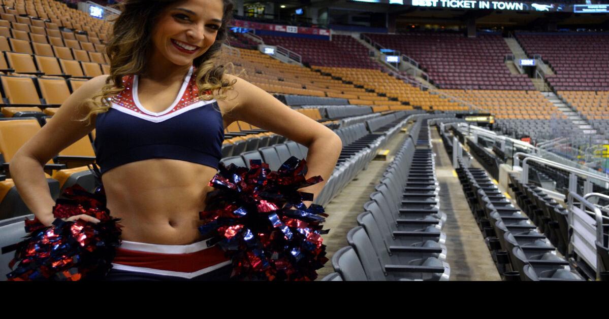 Toronto Rock cheerleader as tough as the players
