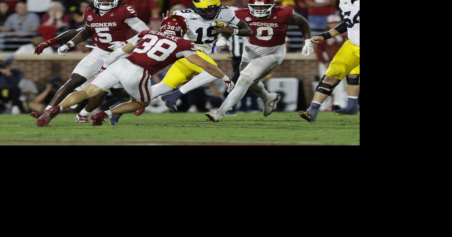 Michigan freshman QB Bryce Underwood stifled in 24-13 loss to Oklahoma