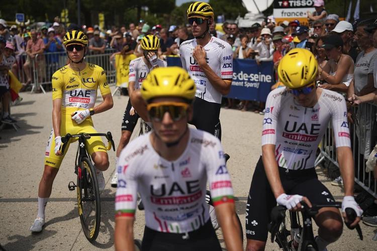 Belgian sprinter Philipsen completes hat trick of stage wins at Tour ...