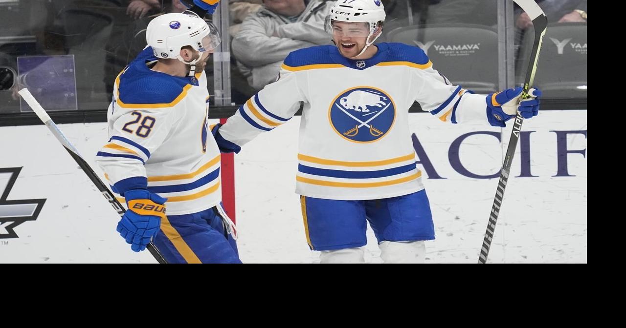 Thompson, Sabres snap four-game skid with 7-3 win over Ducks