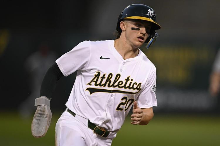 Butler, Rooker go deep and Athletics top Angels 7-5