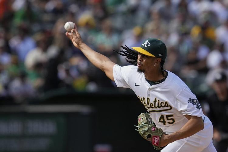 Osvaldo Bido shuts down Giants as A's take Bay Bridge Series game 2-0