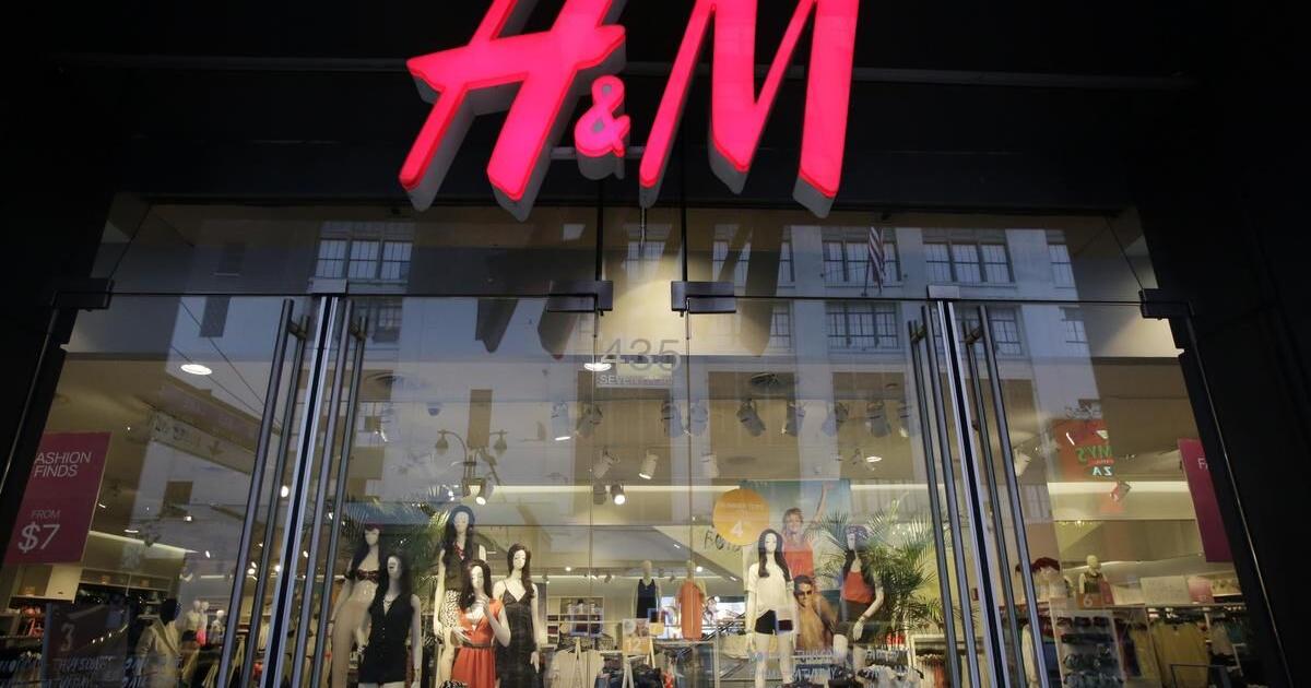 H&M stock falls after reporting a record $4B pile of unsold clothes