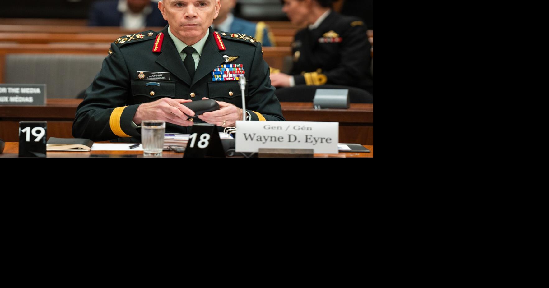 Canada's chief of the defence staff Gen. Wayne Eyre plans to retire ...