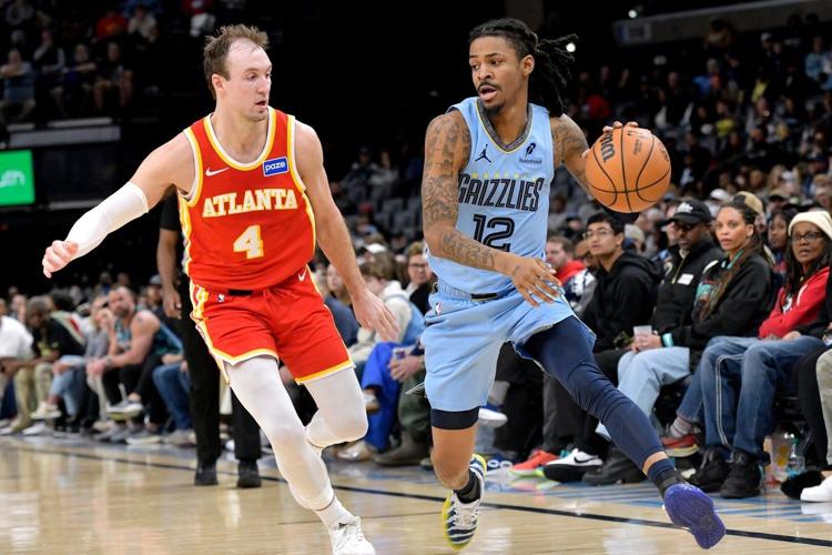 Grizzlies' Morant has UCL sprain and will be re-evaluated in about ...