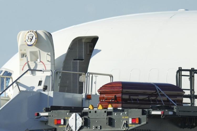 Vance arrives in Arizona with Charlie Kirk's casket aboard Air Force Two
