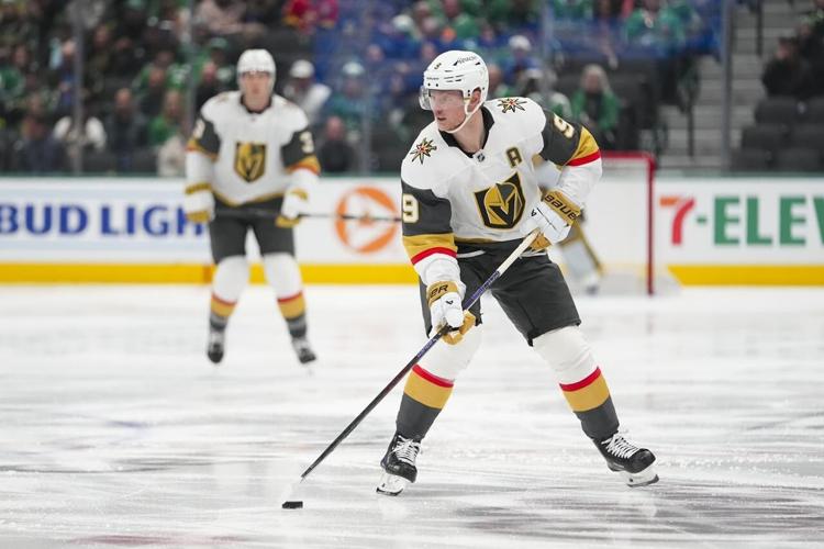 Robertson scores twice, Benn adds tally as Stars beat Golden Knights 4-3