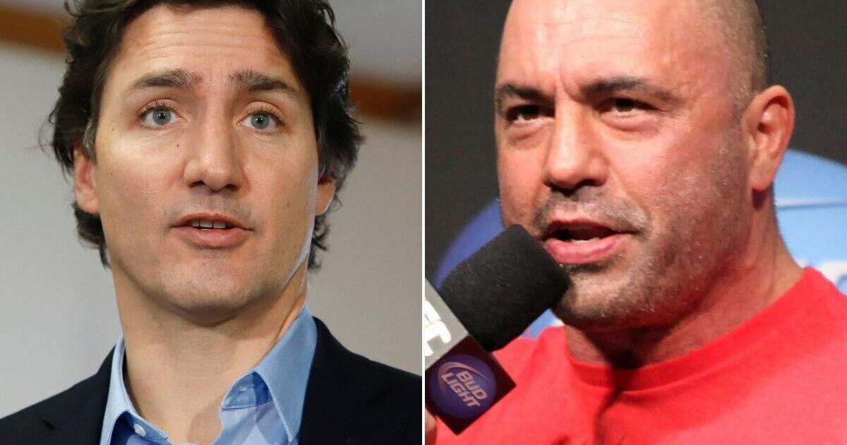 Fake interview with Joe Rogan and Justin Trudeau created by AI