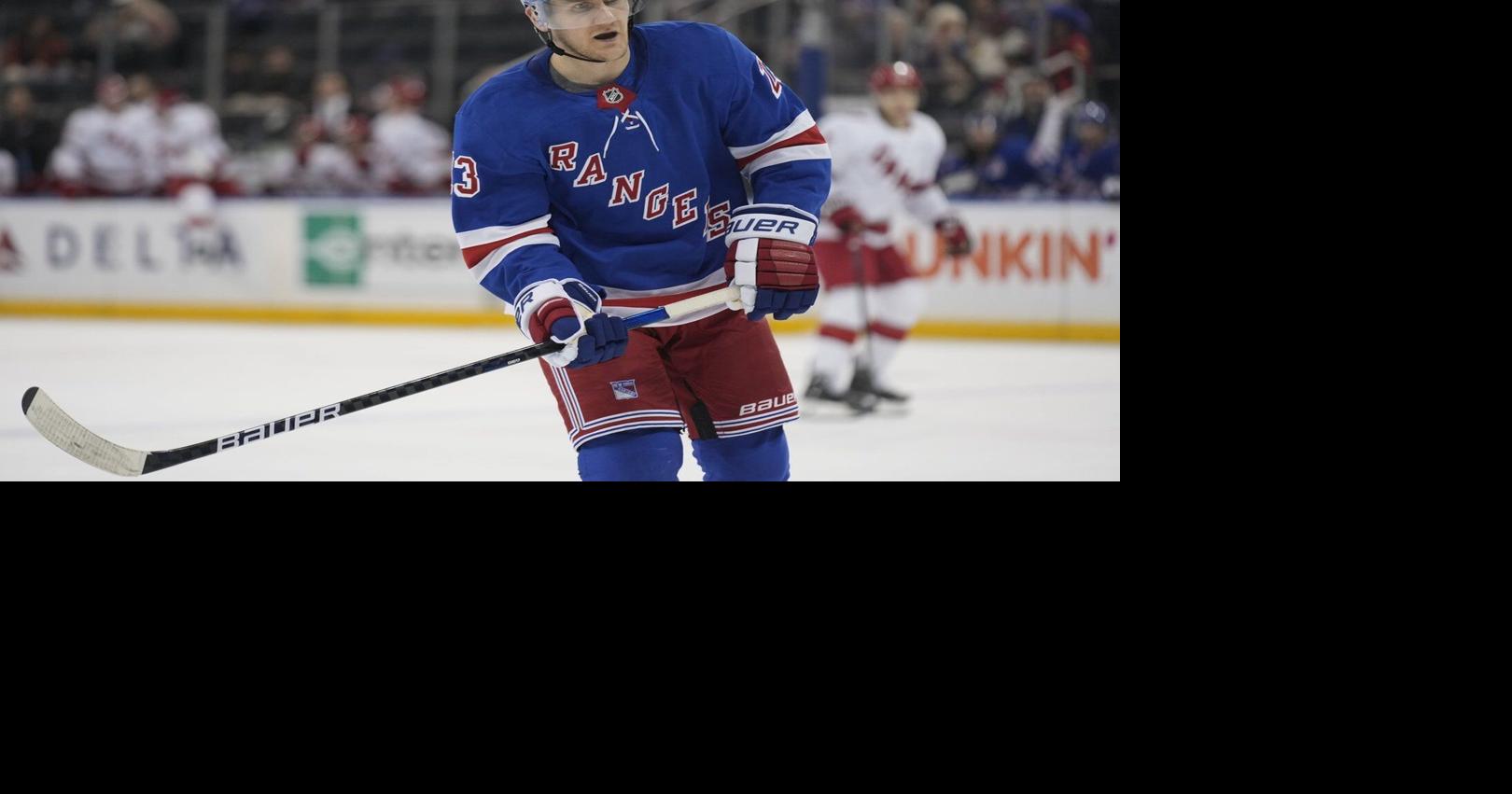 Rangers defenseman Adam Fox going on IR with upper-body injury, AP ...