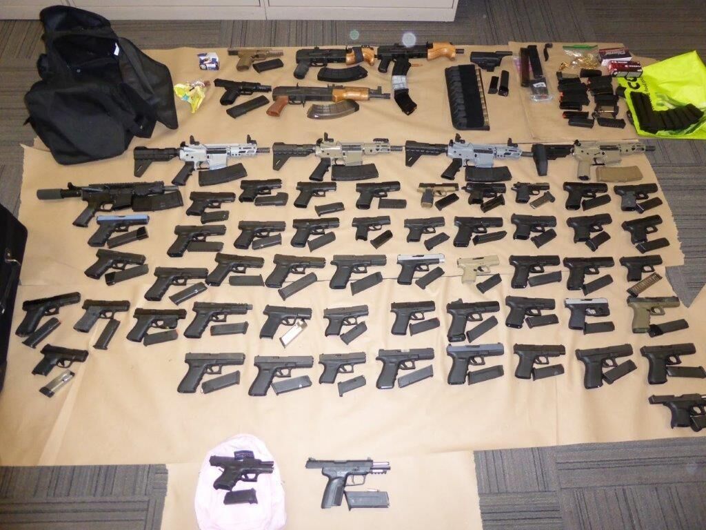 Toronto police lay 260 charges, seize 62 guns in Project Barbell