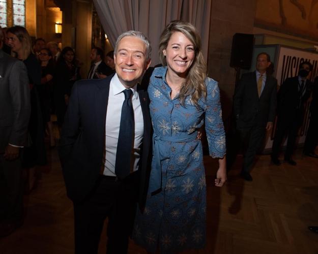 Prime Minister Justin Trudeau hosts a dinner for Olaf Scholz
