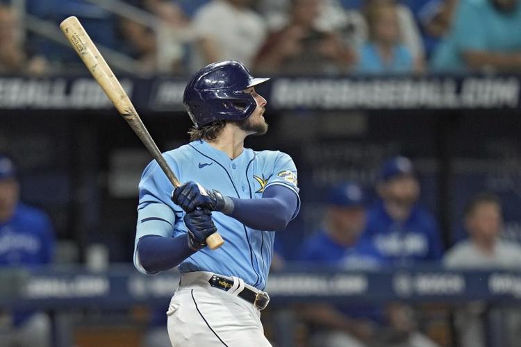 Josh Lowe's 4 RBIs lead Rays over Blue Jays 7-6 as 20-year Junior ...