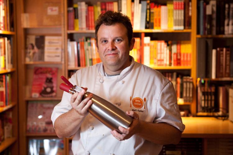 Bain: Chef cooks in unusual places