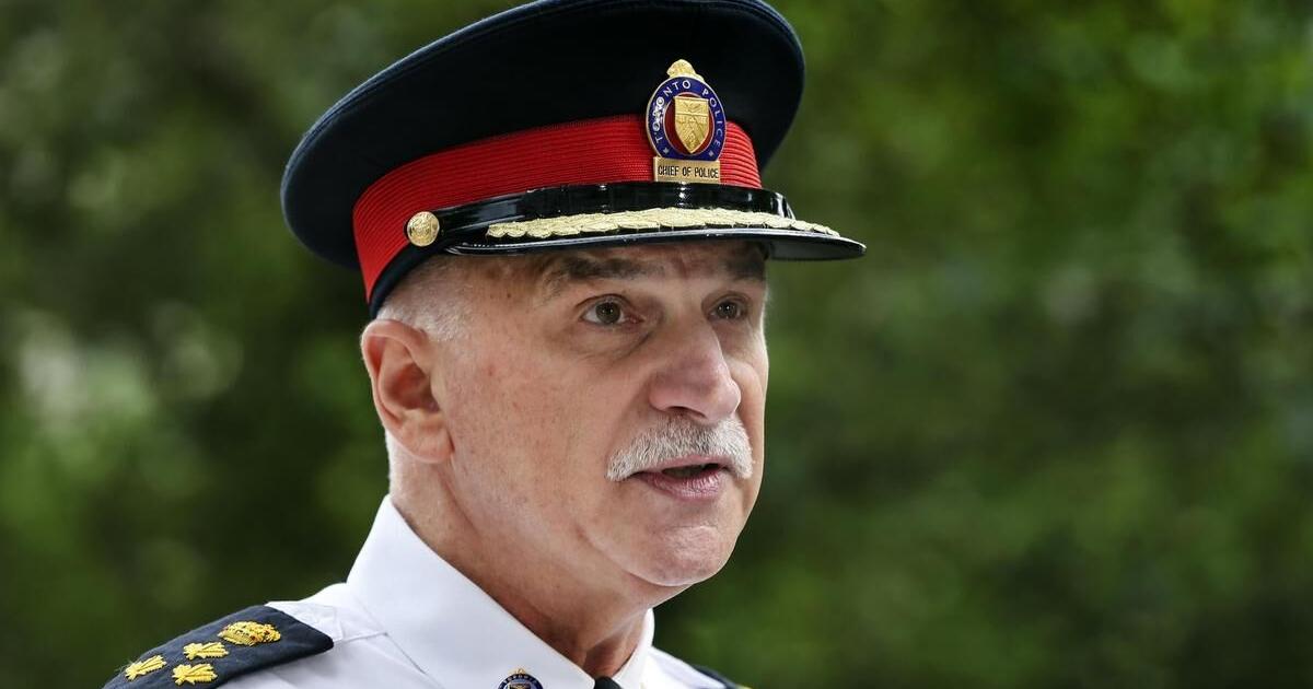 Toronto police board extends appointment of James Ramer as interim ...