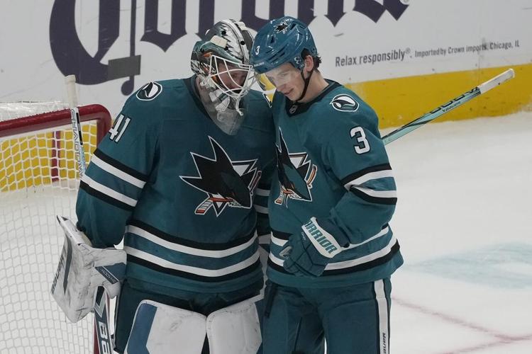 Klim Kostin's Gordie Howe hat trick helps Sharks beat Kraken 8-5