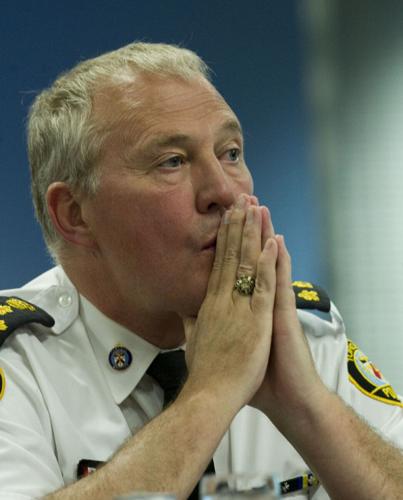 Toronto Mayor Rob Ford tells Police Chief Bill Blair to ‘hang in there’