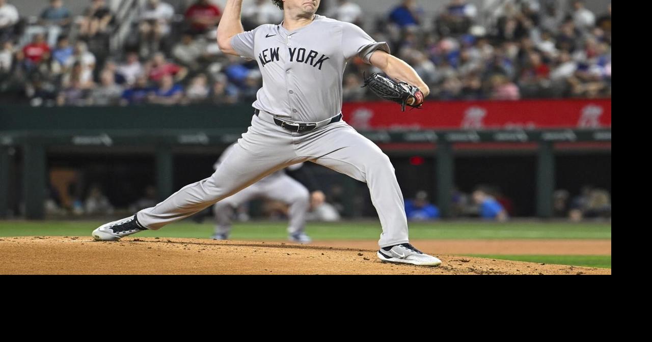 Yankees ace Gerrit Cole exits with right calf cramp ahead of 7th inning ...