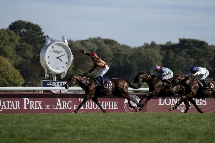 Pre-race favorite Ace Impact sprints clear to win Prix de l'Arc de Triomphe
