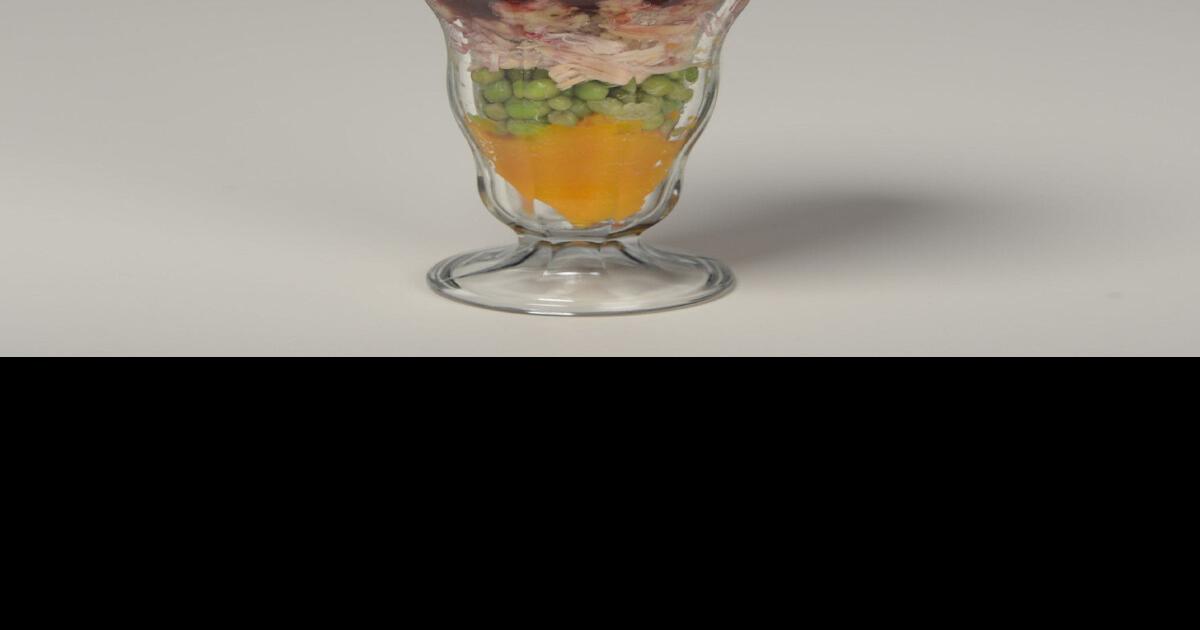 Turkey Dump Parfait: Thanksgiving leftovers recipe requires almost no work