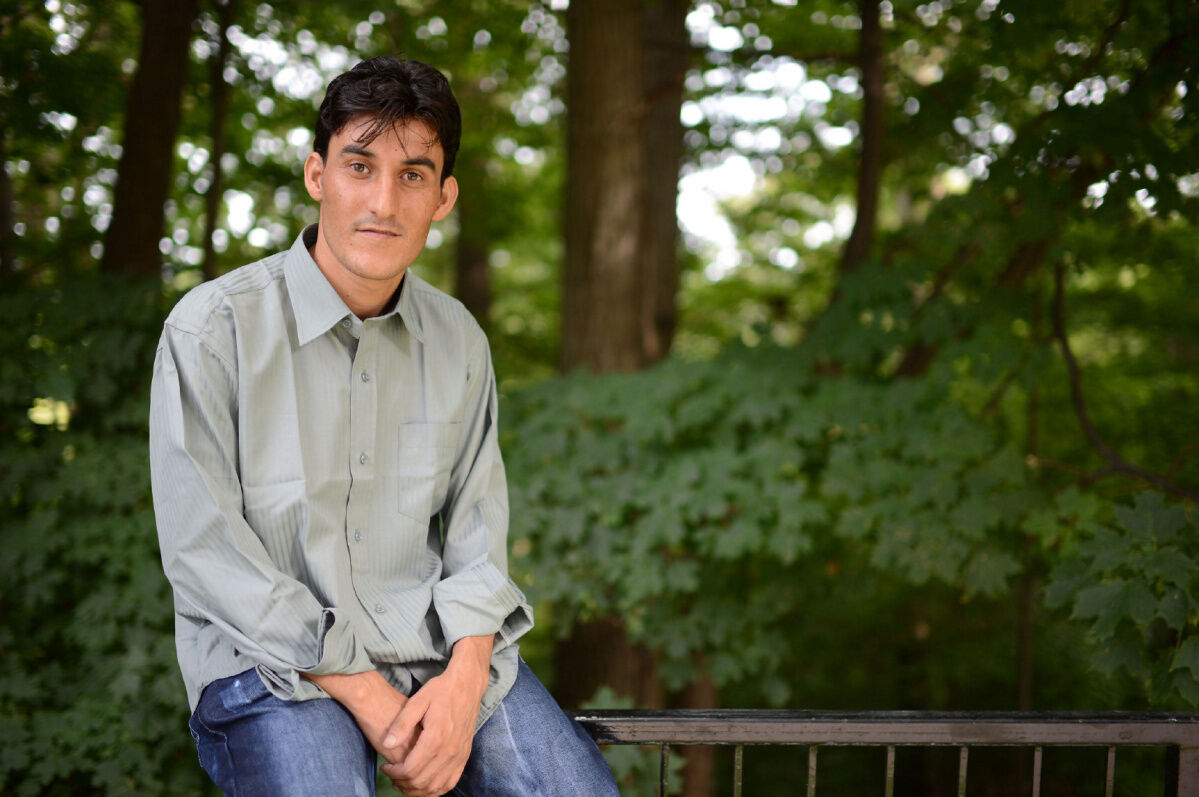 Afghan interpreter Sayed Sharifi gets his first job at Toronto plant