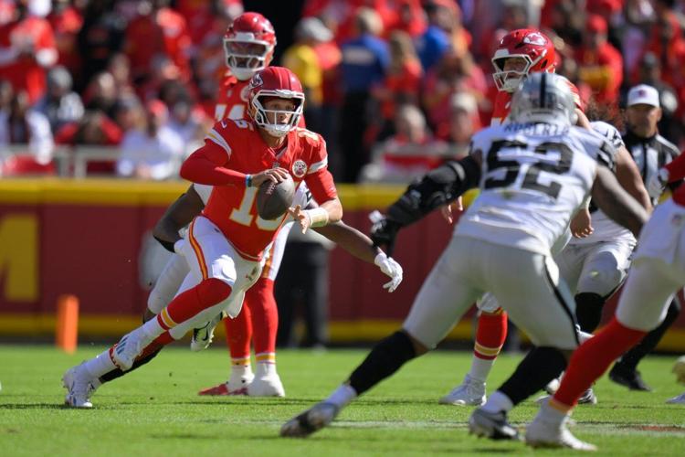 Patrick Mahomes leads Chiefs to 31-0 rout of Raiders as Rashee Rice ...