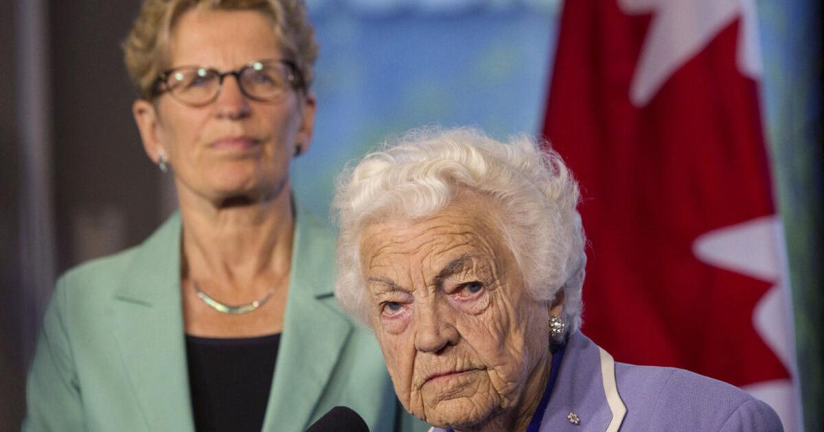 Hazel McCallion says Hudak’s Tories will hurt cities