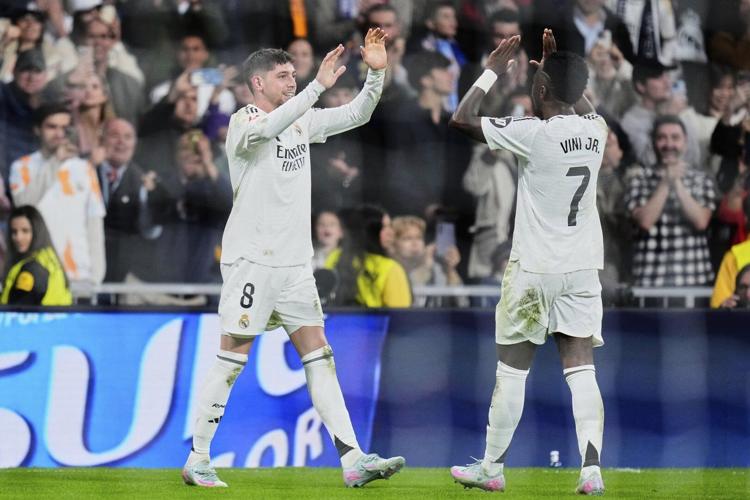 Valverde scores late in Real Madrid's 1-0 win as suspended Mbappé is jeered by some fans