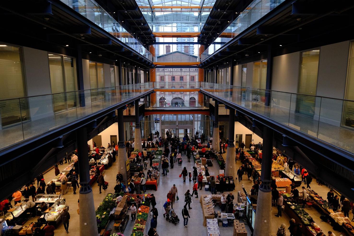 New St. Lawrence North Market has busy opening on Saturday