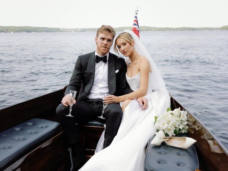 Connor McDavid wedding photos show opulent ceremony