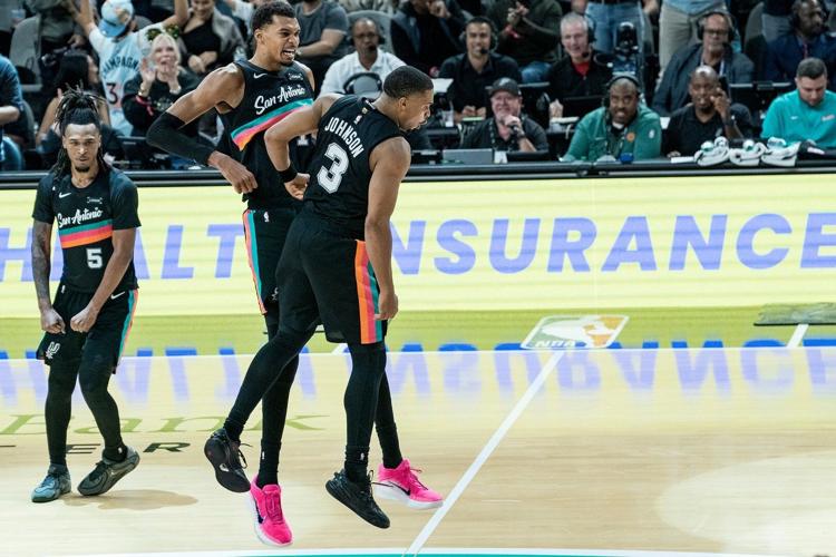 Spurs celebrate big win over Thunder, but matchup with reigning champs ...