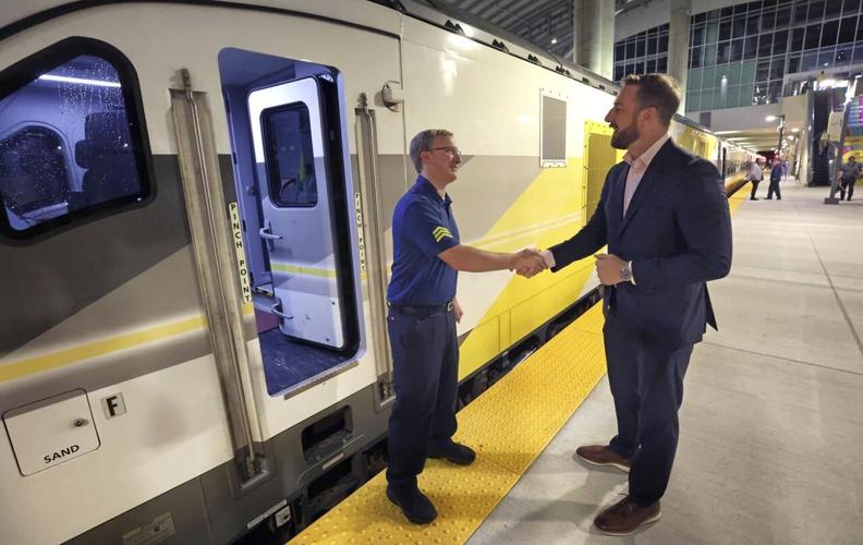 High-speed trains begin making trip between Orlando and Miami