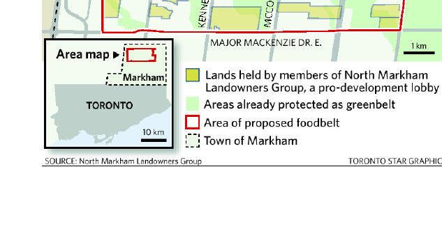 Markham councillor’s vote on food belt challenged
