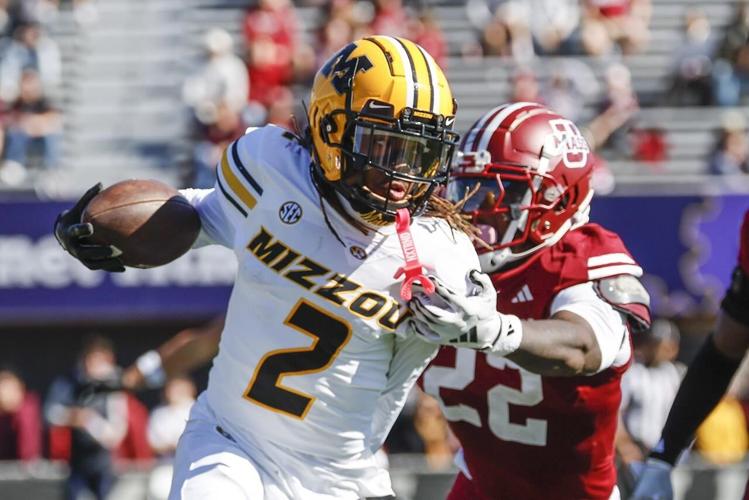 Luther Burden's long TD run gets No. 21 Missouri started in 45-3 rout of Minutemen