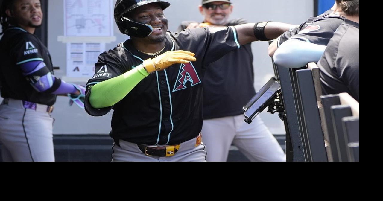 Josh Bell homers twice, drives in three as Diamondbacks beat Guardians ...