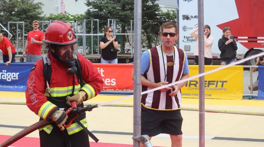 Firefighters show their strength in FireFit Championships